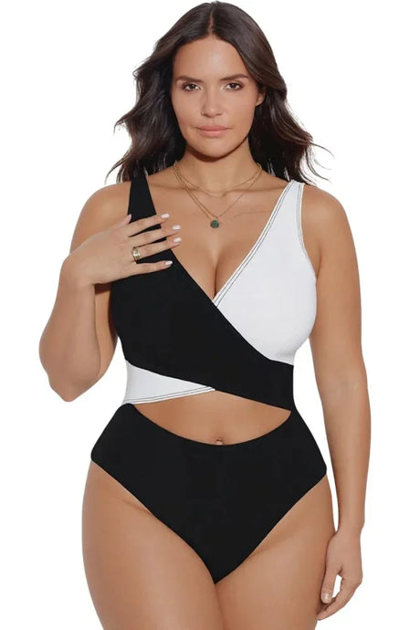 Γυναικείο Μαγιό - Ολόσωμο Lorin Μαύρο L-4543 – E-string.gr